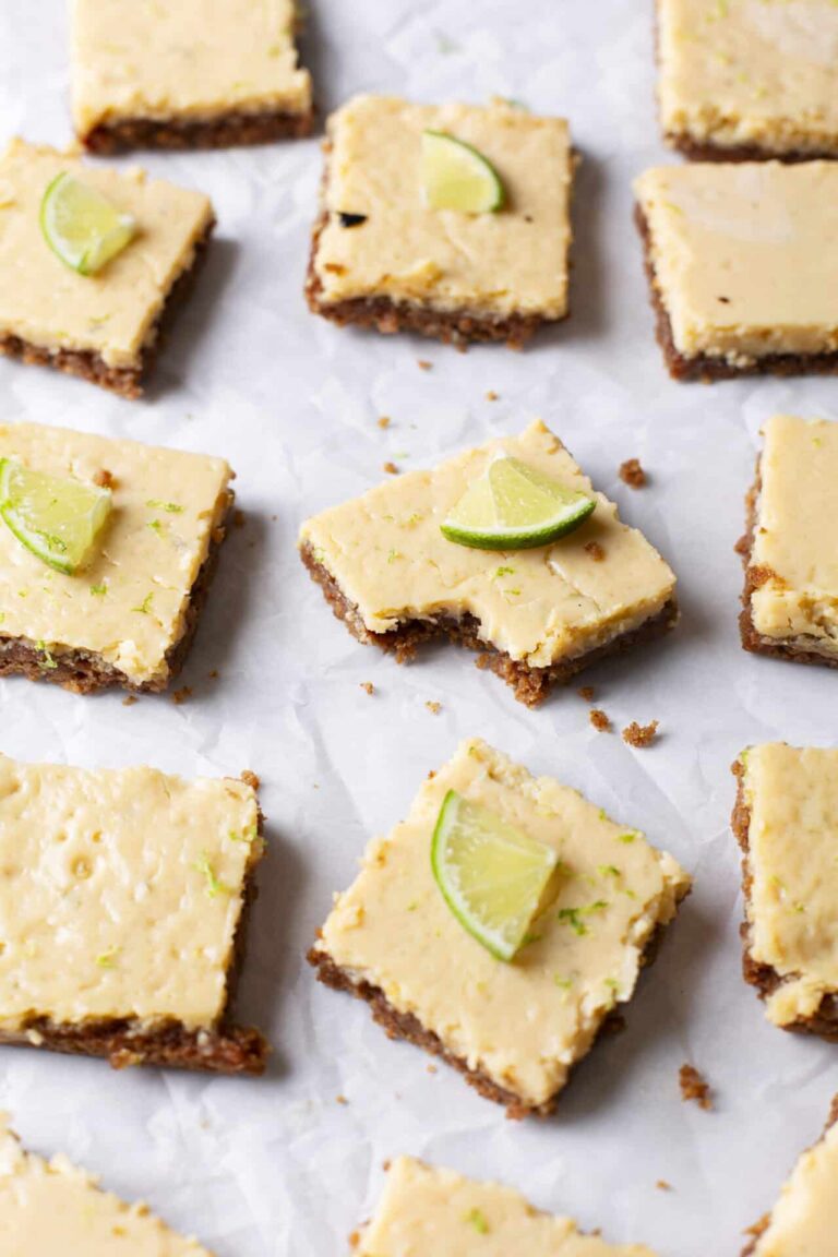 Key Lime Bars | Baked Bree