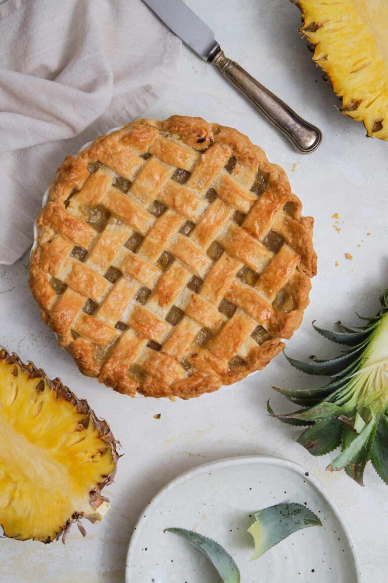 Pineapple Pie | Baked Bree