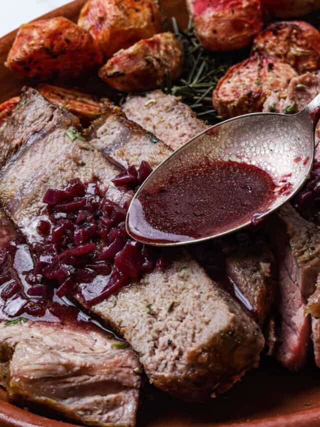 Red Wine Reduction Sauce | Baked Bree