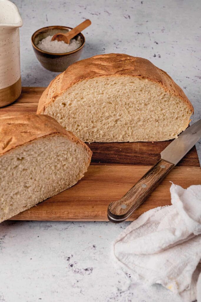 Crusty Bread Recipe | Baked Bree