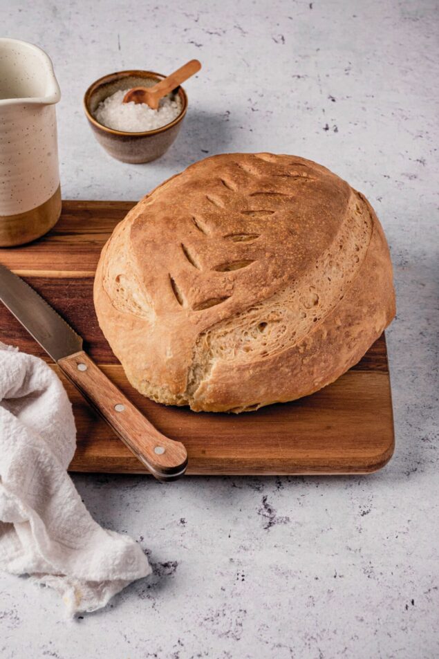 Crusty Bread Recipe | Baked Bree