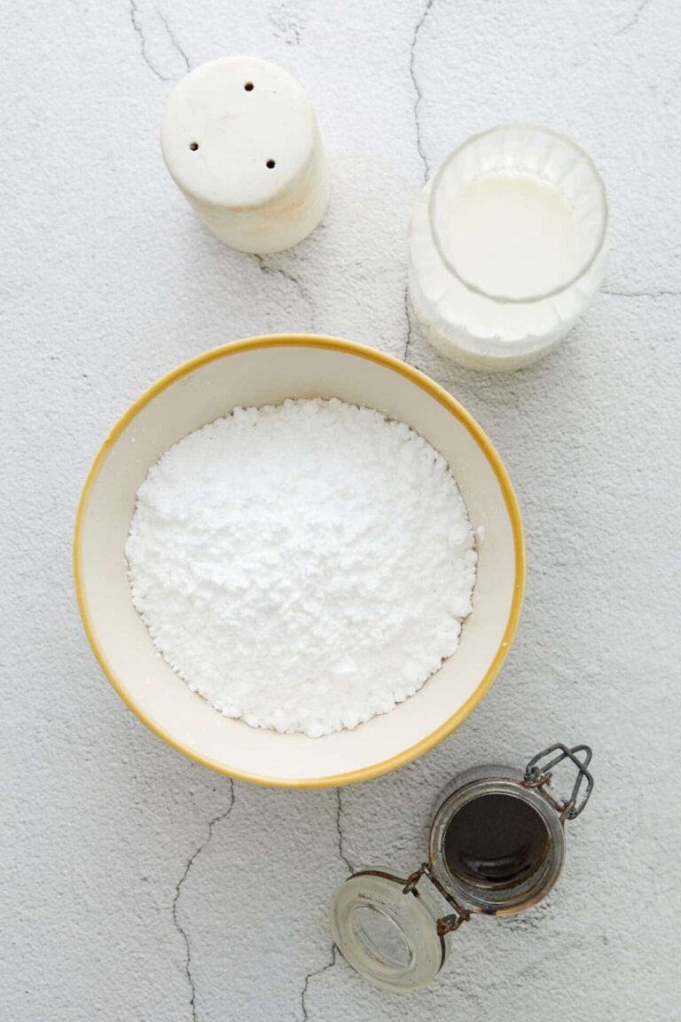 Powdered Sugar Glaze | Baked Bree