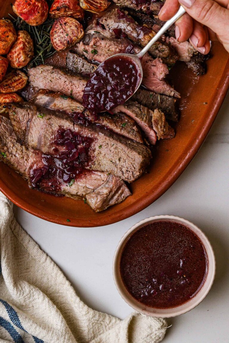 Red Wine Reduction Sauce | Baked Bree