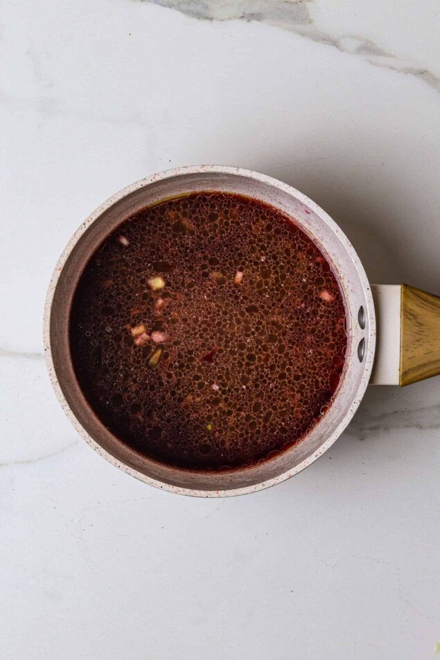 Red Wine Reduction Sauce | Baked Bree