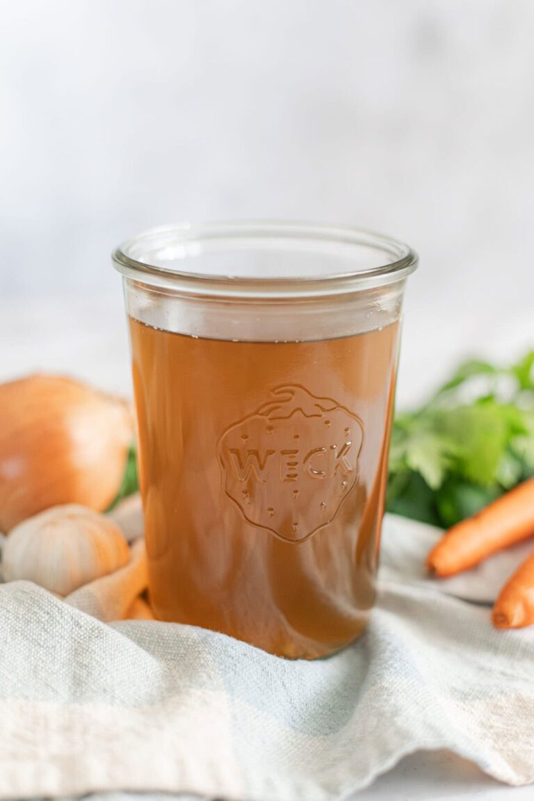 Vegetable Stock Recipe | Baked Bree