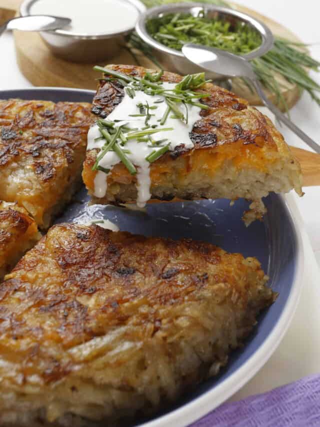 Stuffed Hash Browns | Baked Bree