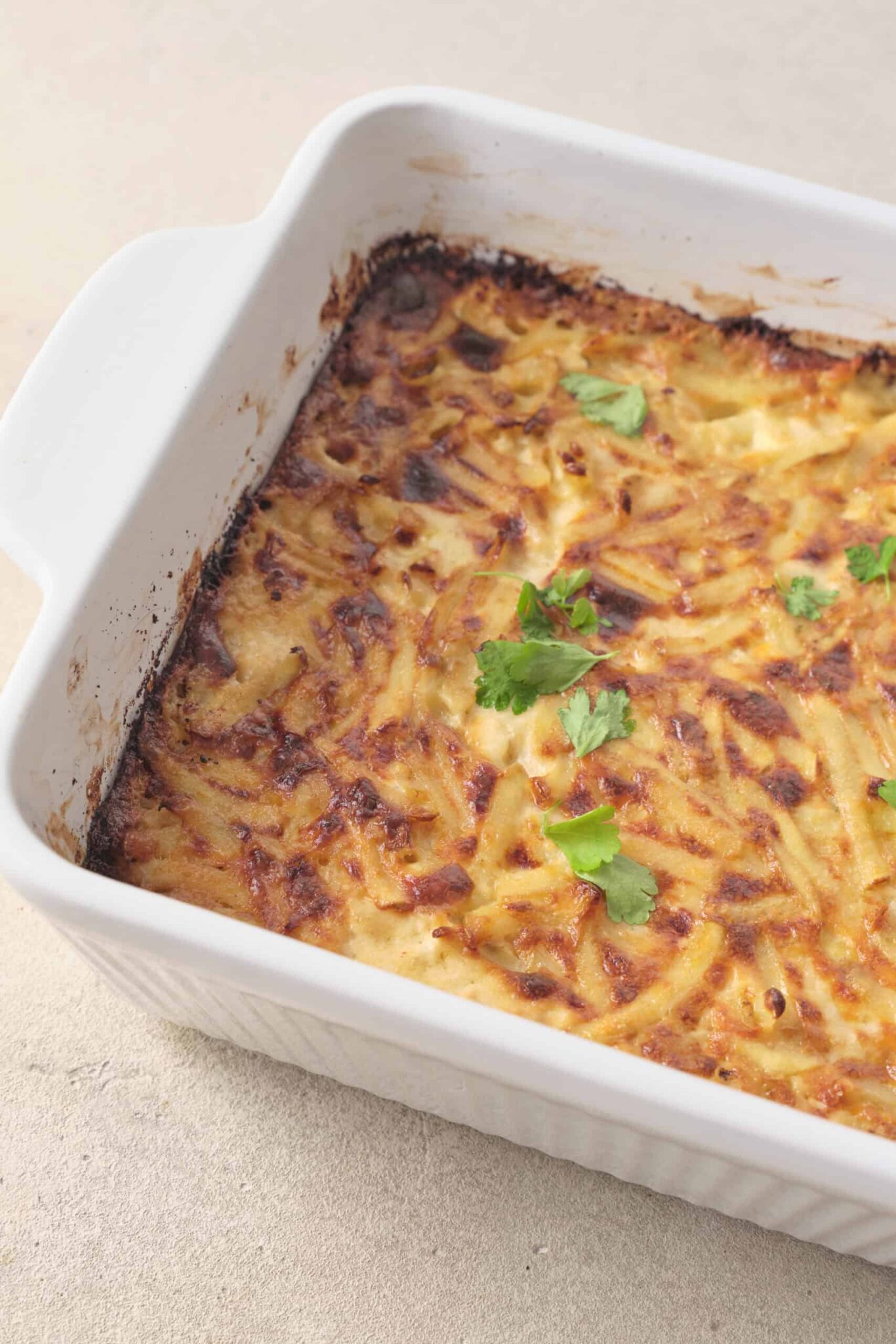 Delmonico Potatoes | Baked Bree