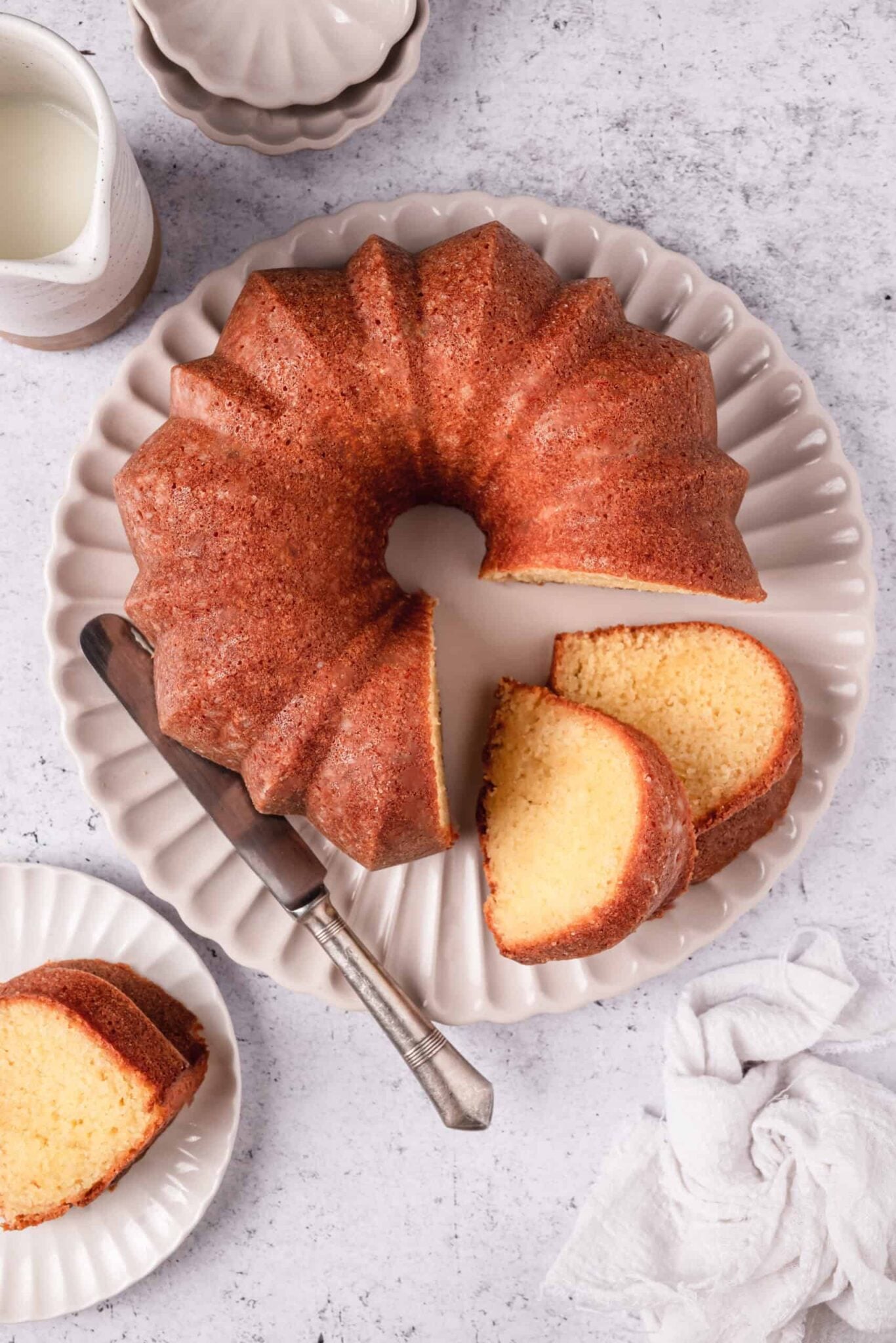 Pound Cake From Cake Mix | Baked Bree