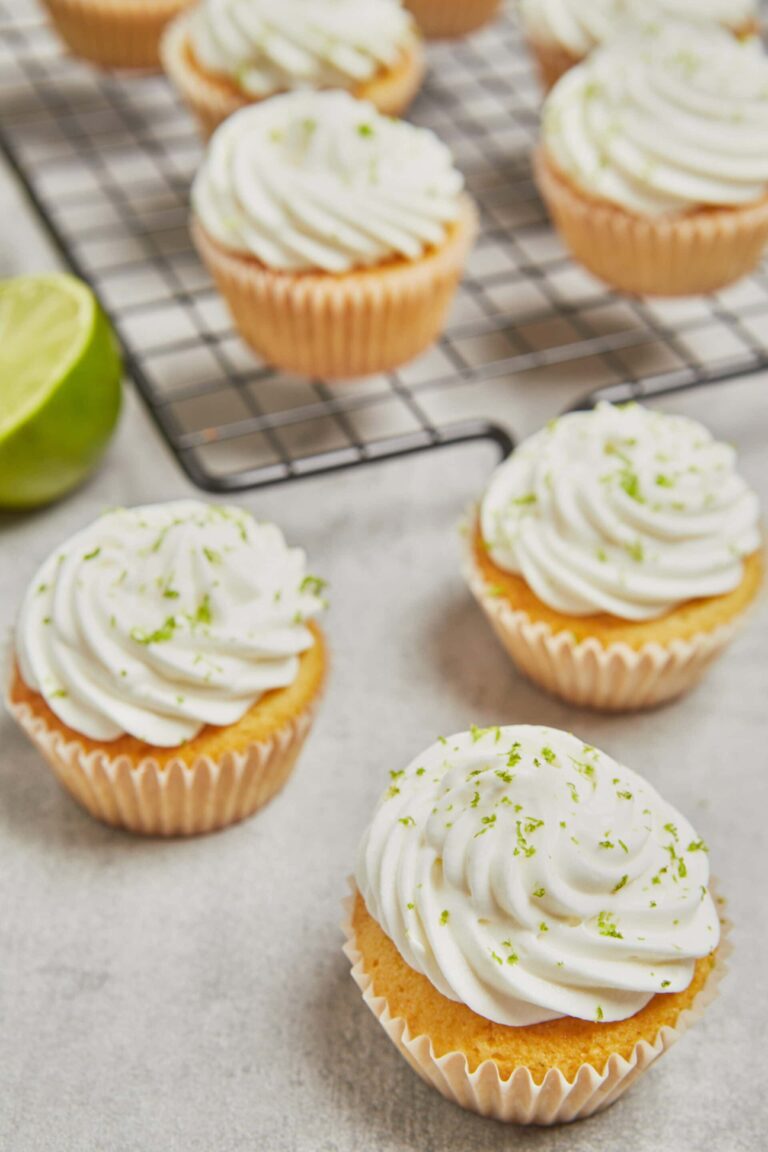 Key Lime Cupcakes | Baked Bree