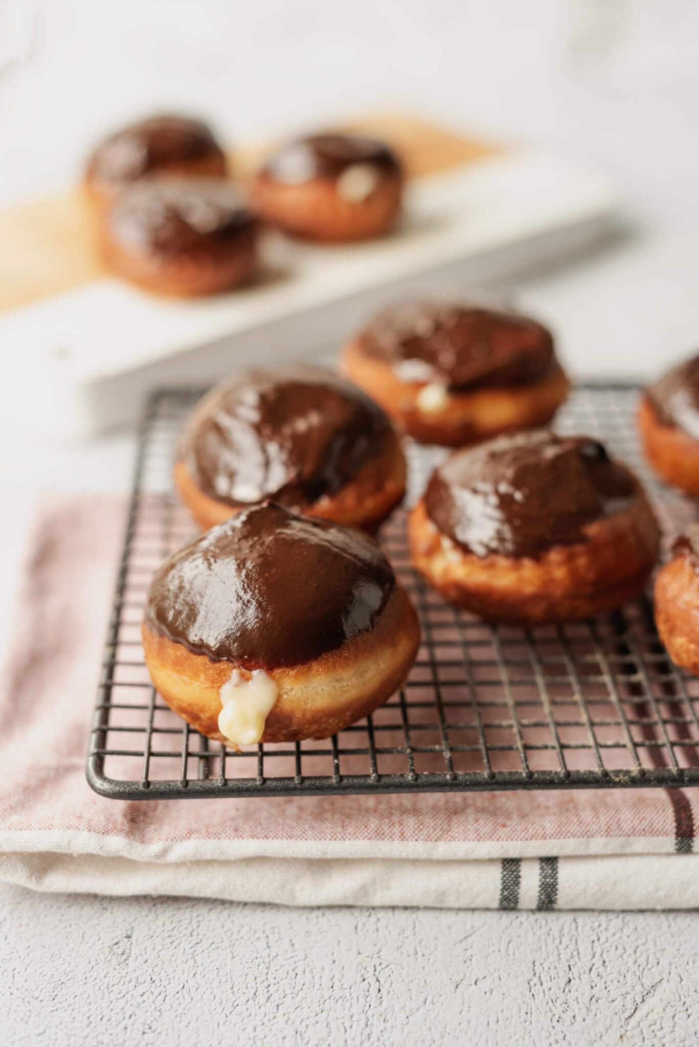 Boston Cream Donut | Baked Bree