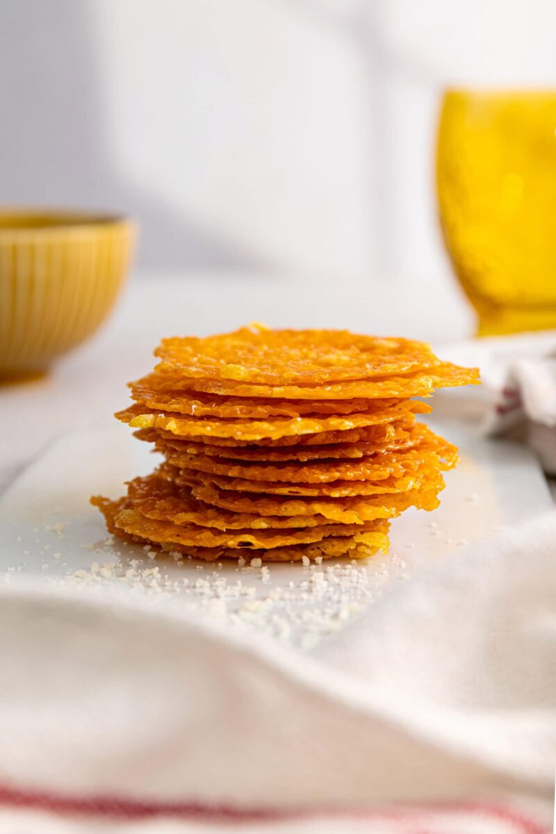 Cheese Crisps | Baked Bree