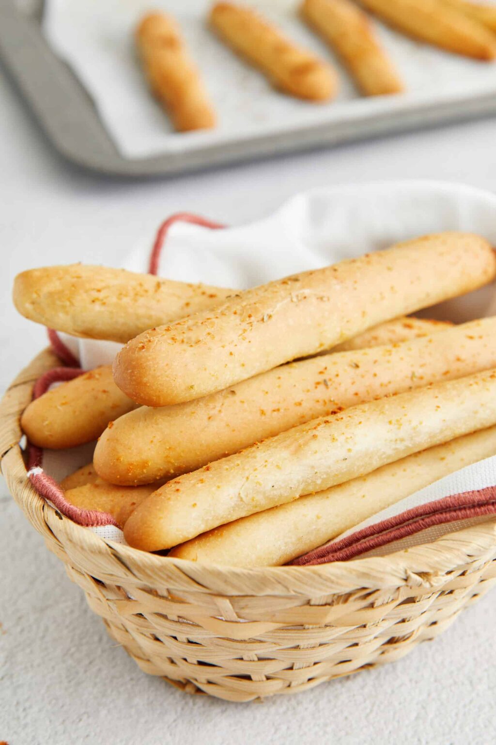Garlic Breadsticks | Baked Bree