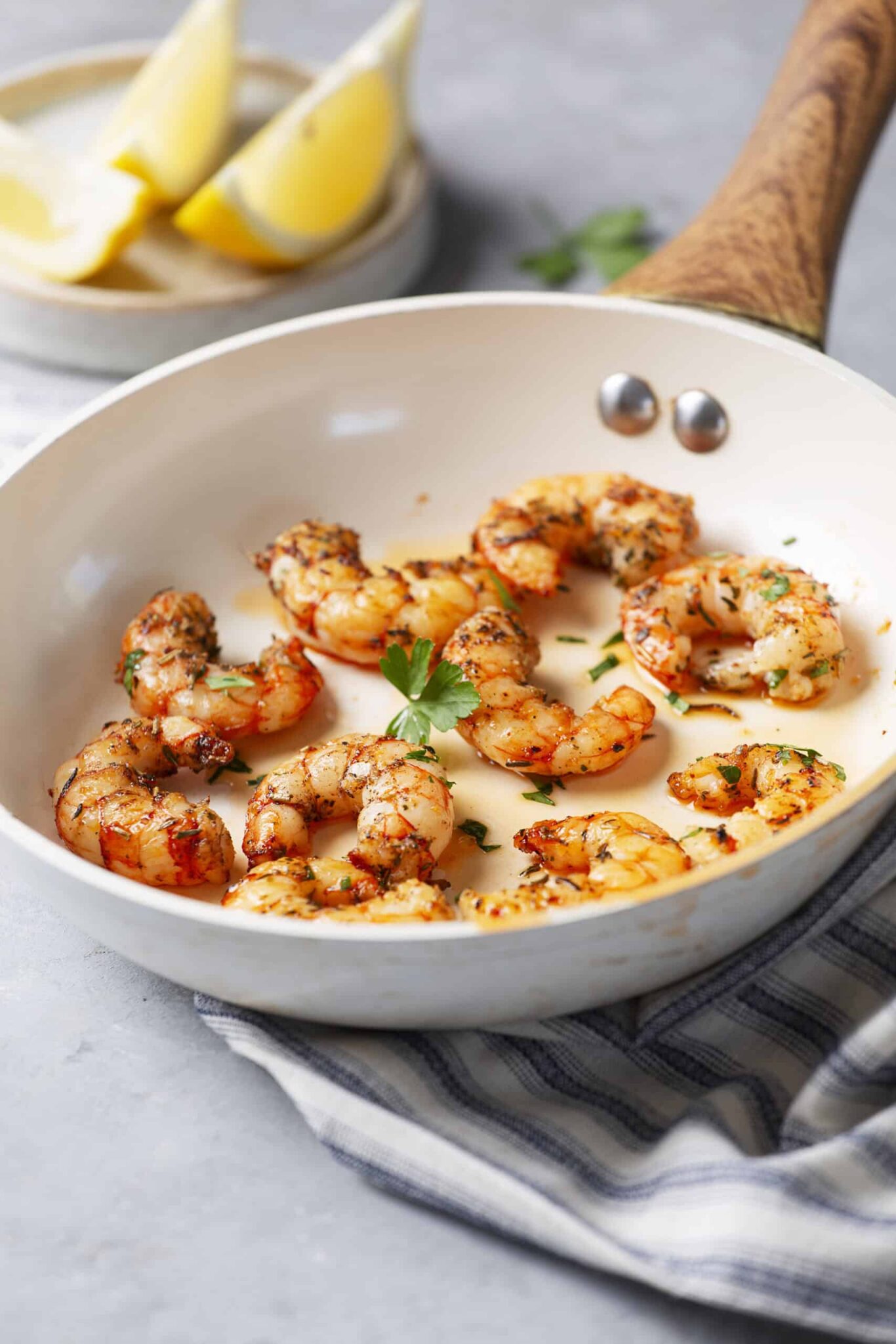 How To Cook Shrimp On The Stove | Baked Bree