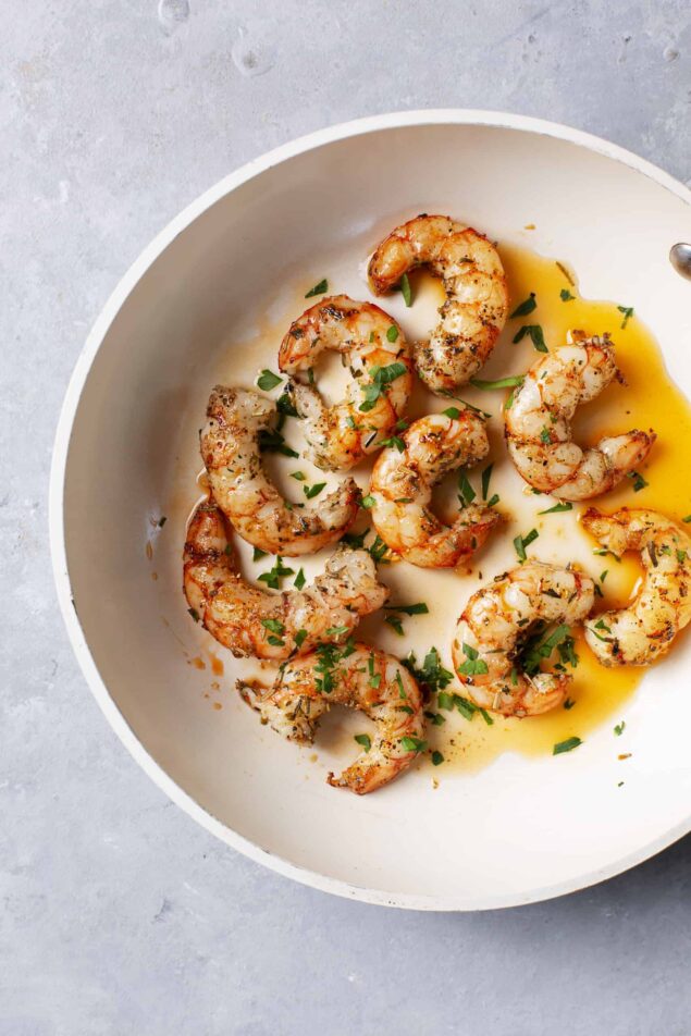 How To Cook Shrimp On The Stove | Baked Bree
