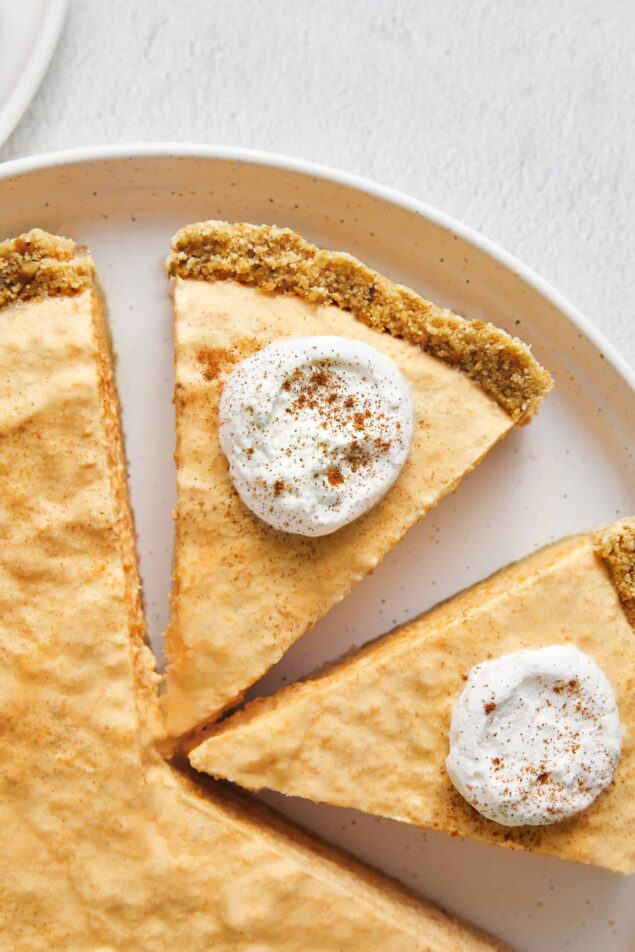 No-Bake Pumpkin Pie | Baked Bree