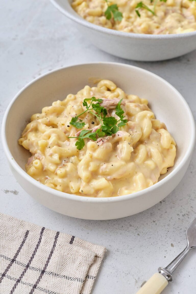 Tuna Mac And Cheese | Baked Bree