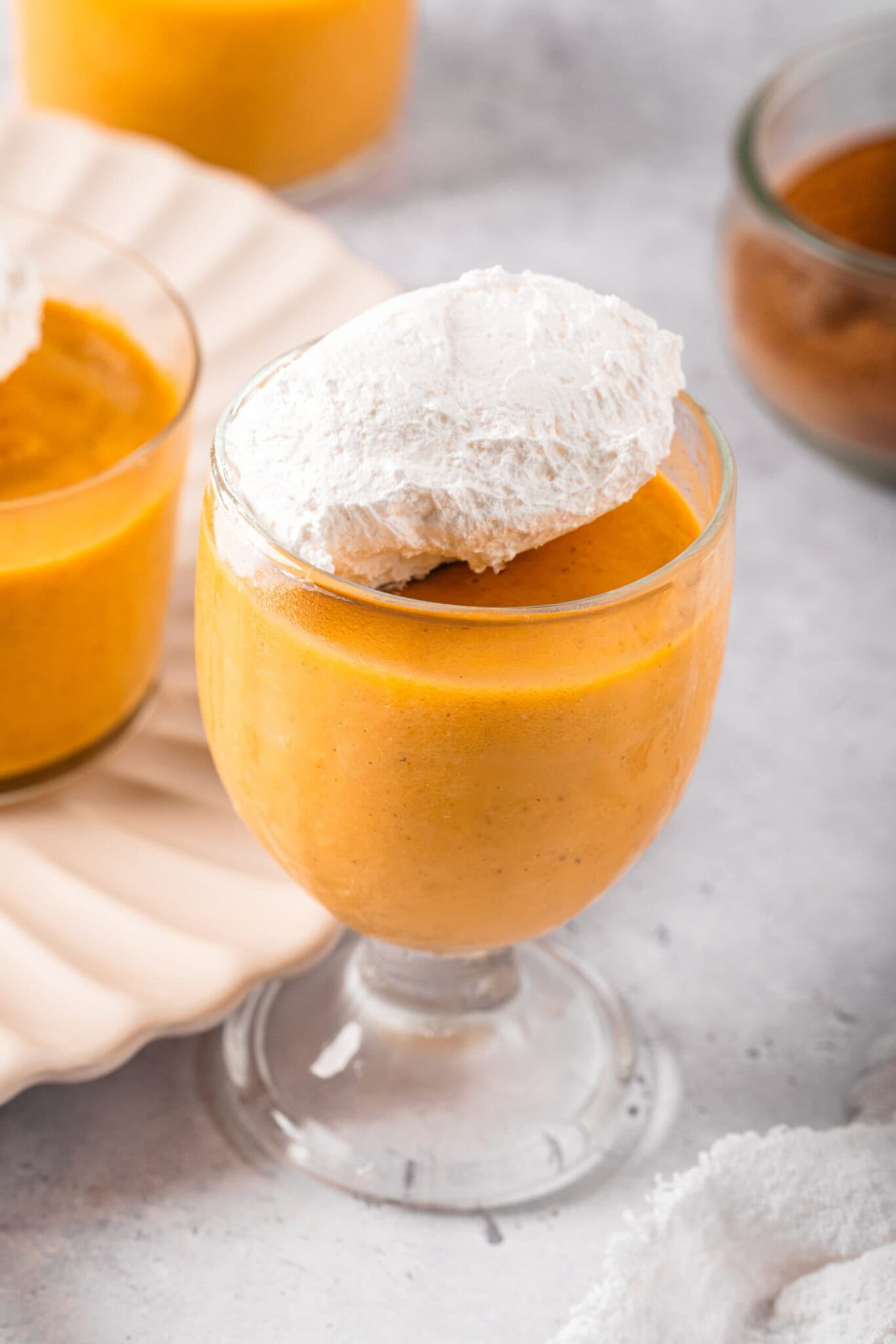 Pumpkin Pudding Recipe | Baked Bree