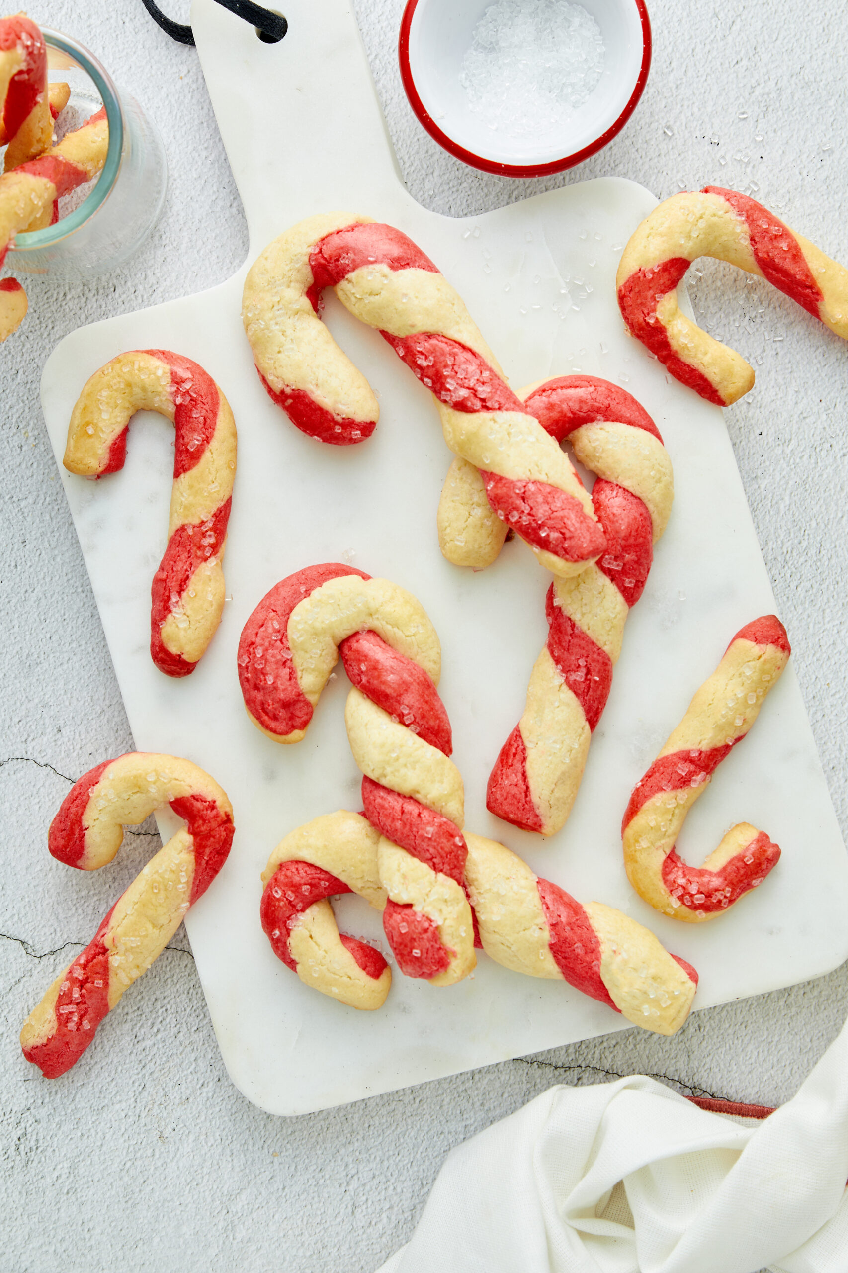 Candy Cane Cookies | Baked Bree