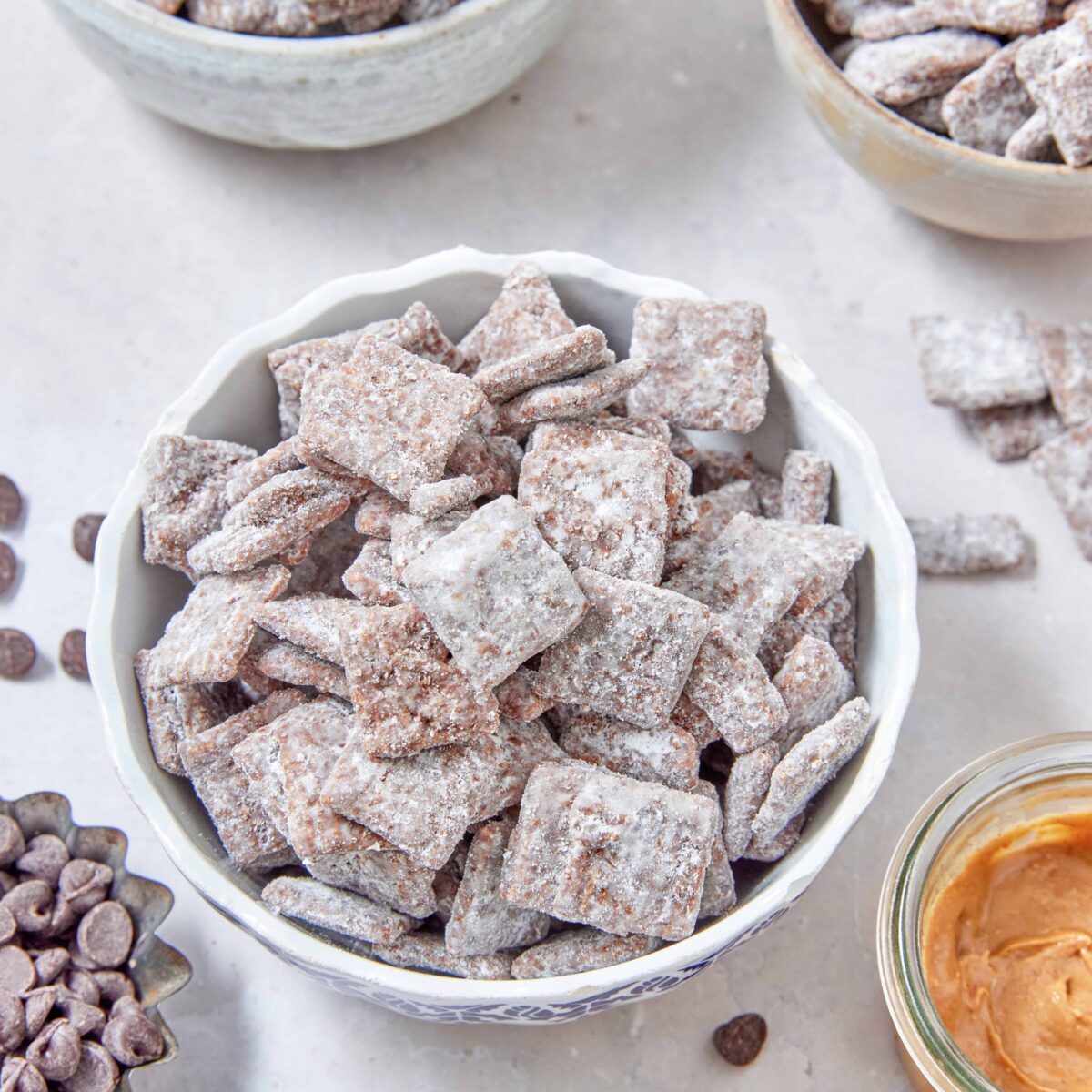 Puppy Chow Recipe | Baked Bree