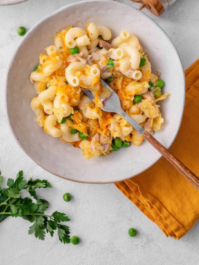 Slow-Cooker Tuna Casserole | Baked Bree