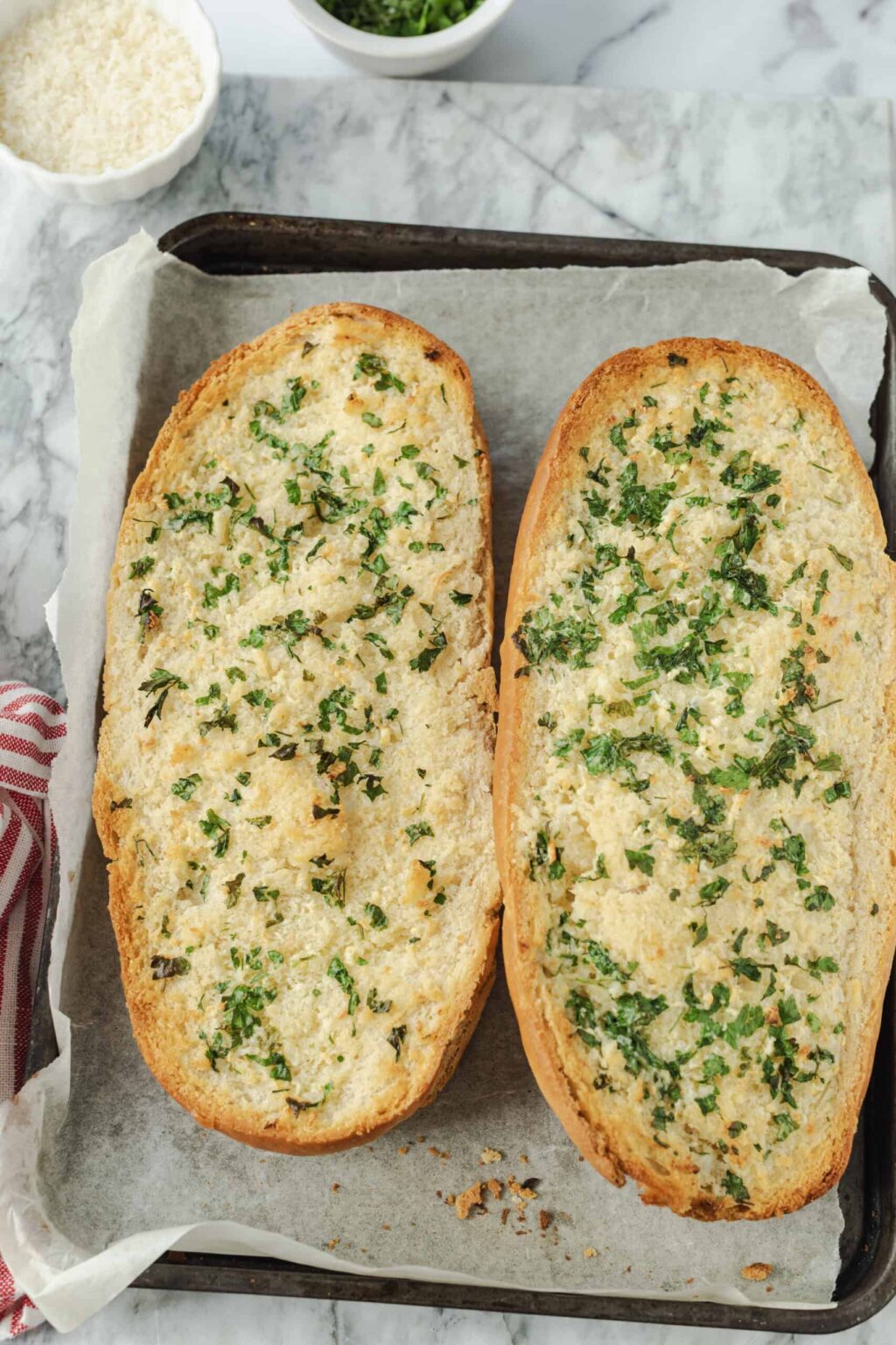 Garlic Bread | Baked Bree