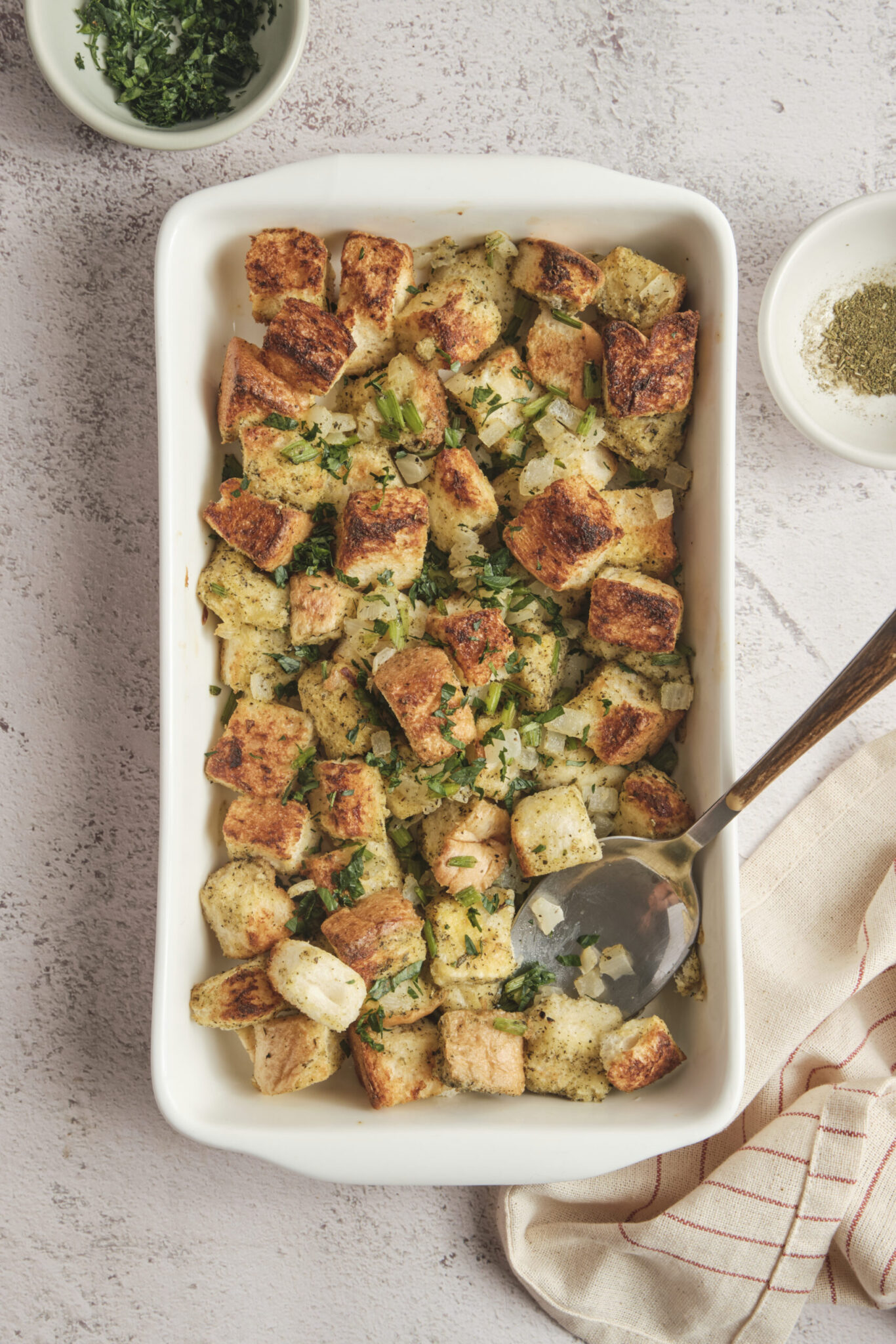 Turkey Stuffing Recipe | Baked Bree