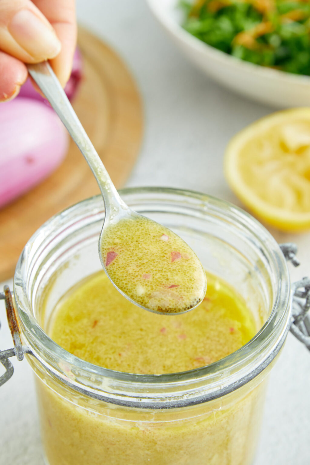 Champagne Vinaigrette | Baked Bree
