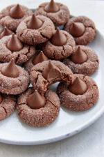 Chocolate Kiss Cookies | Baked Bree