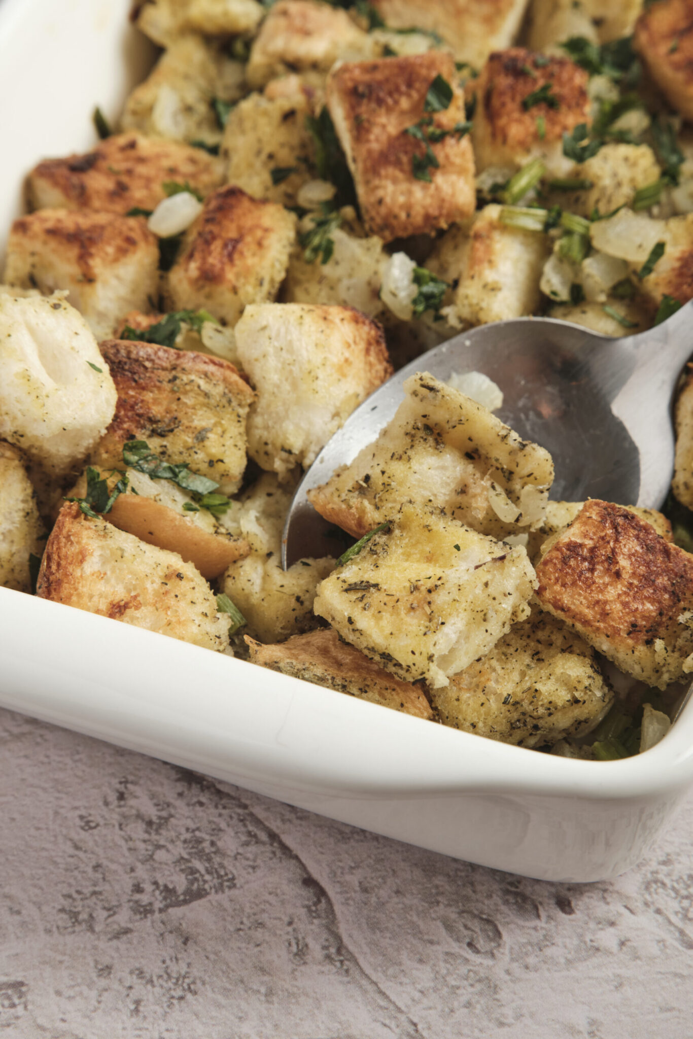 Turkey Stuffing Recipe | Baked Bree