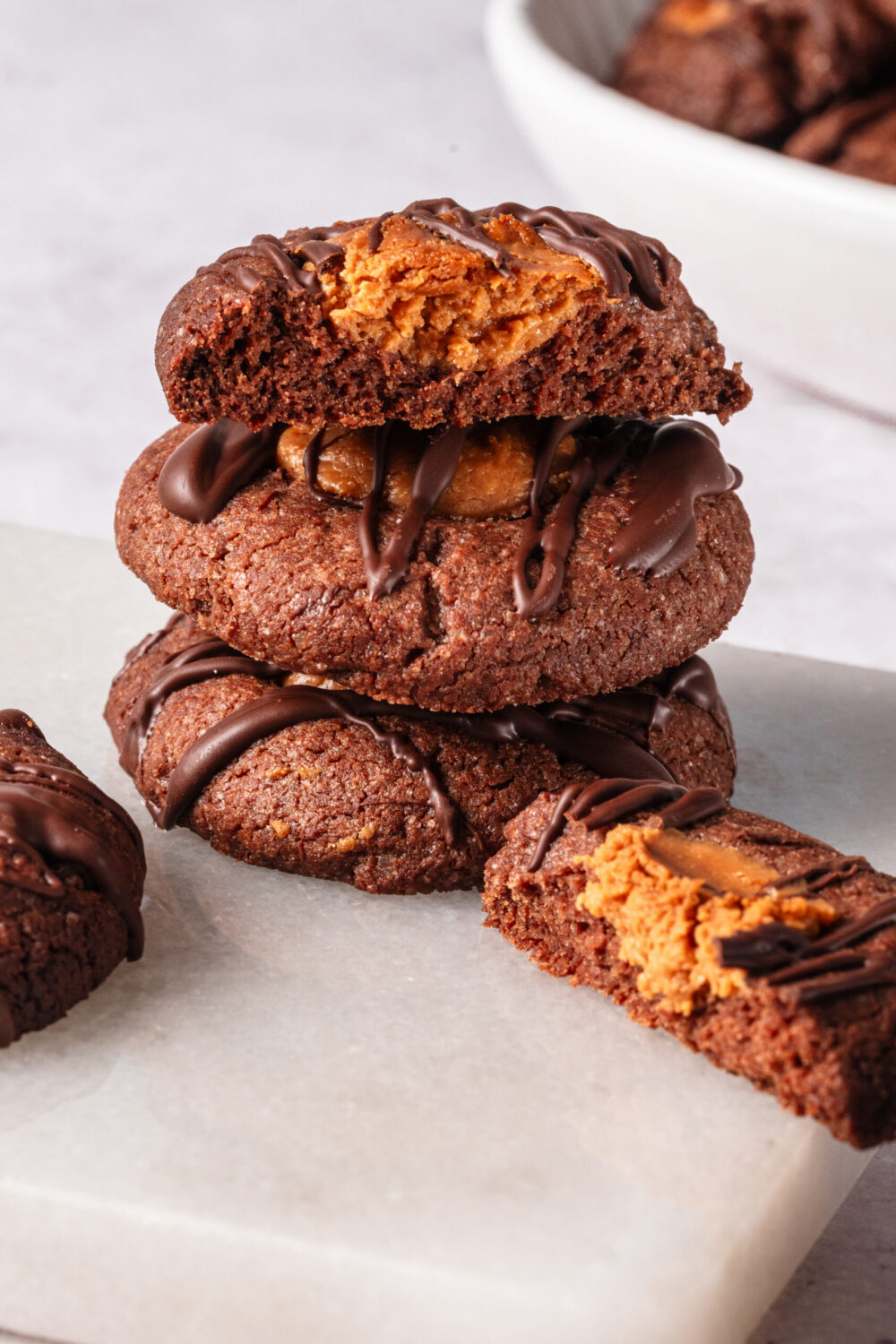 Buckeye Cookies | Baked Bree