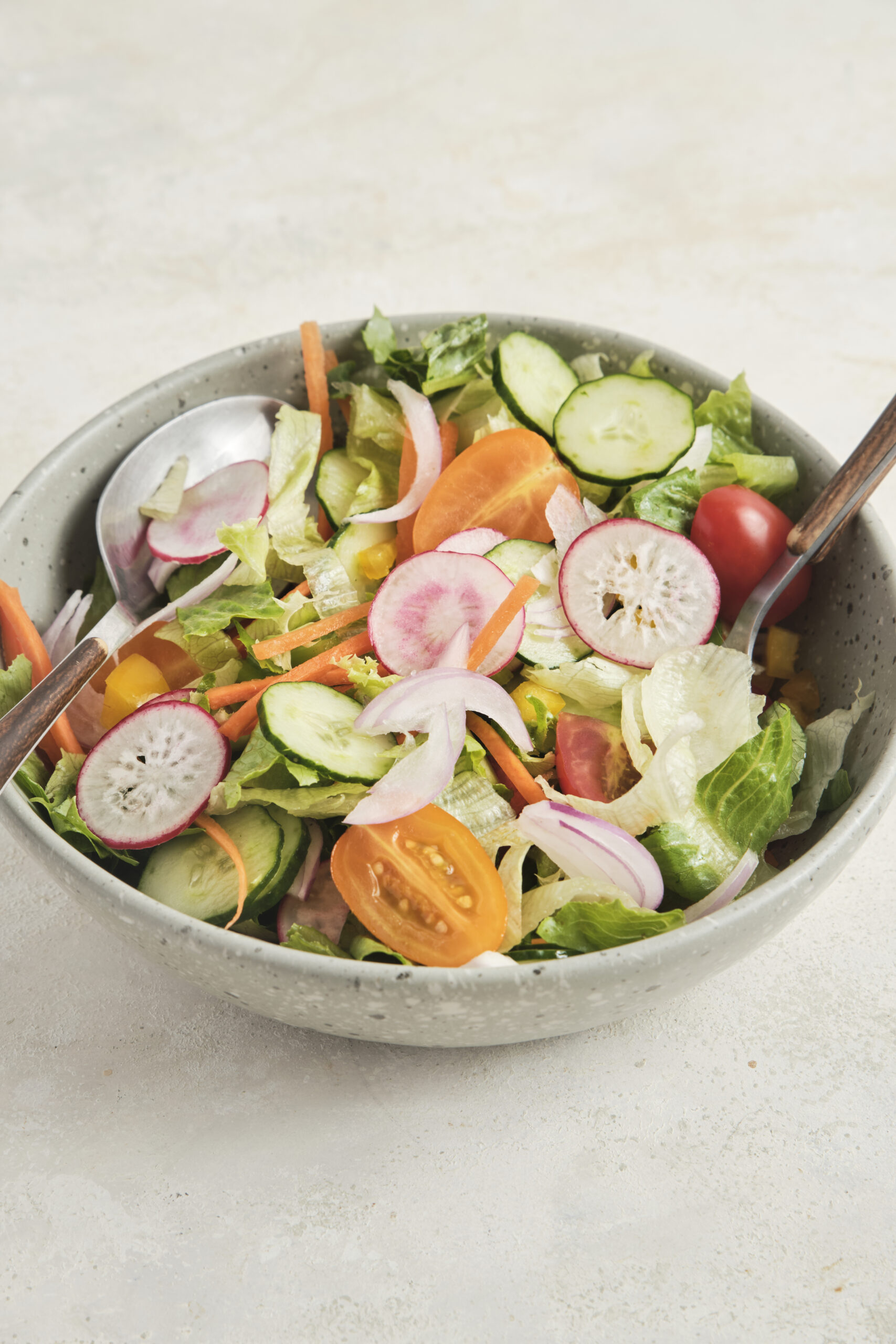 Tossed Salad Recipe | Baked Bree